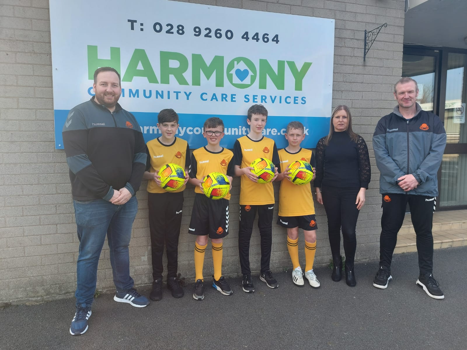 A Thank-you from Lisburn Youth FC! - Harmony Community Care Services